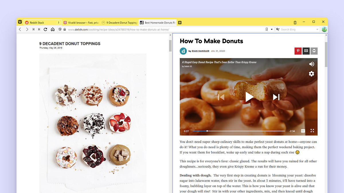 Tab Management Features | Vivaldi Browser